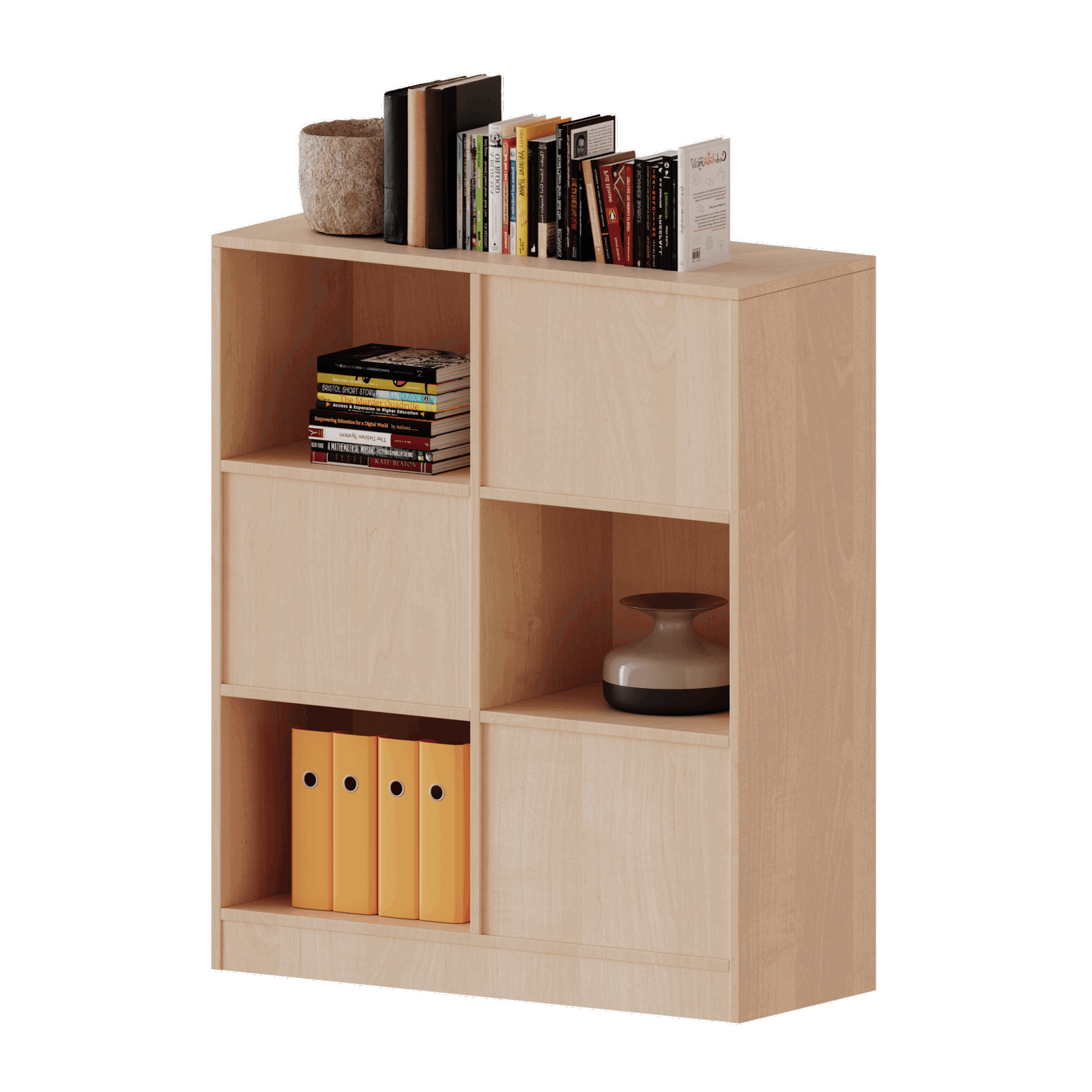 Raumteiler Regal - 6 Fächer diagonal wechselseitig - Serie evo180 ...