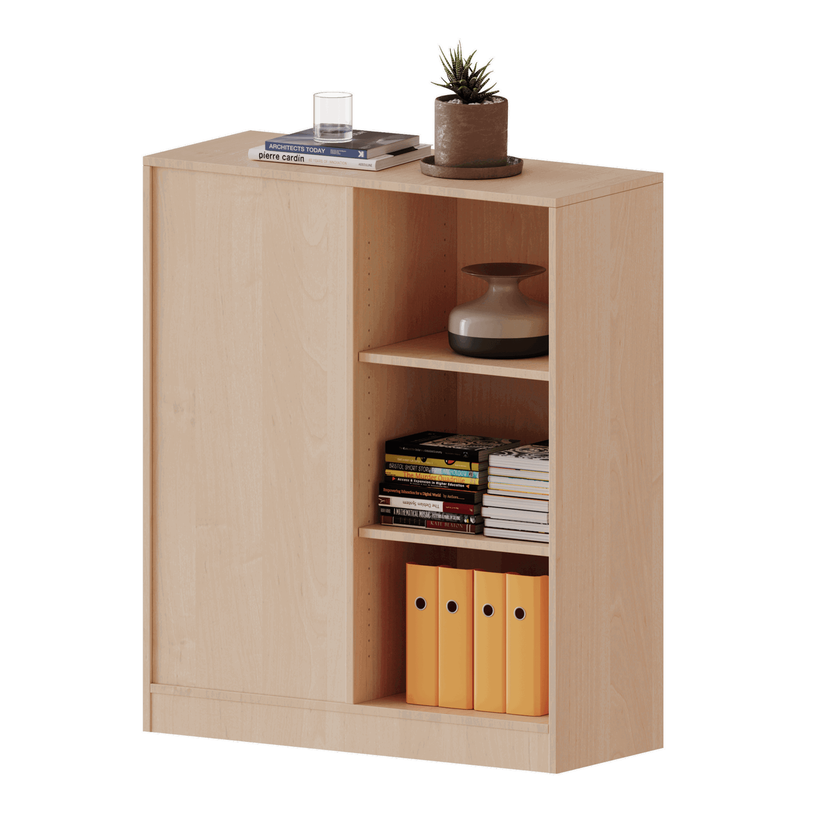 Raumteiler Regal - 6 Fächer wechselseitig angeordnet - Serie evo180 ...