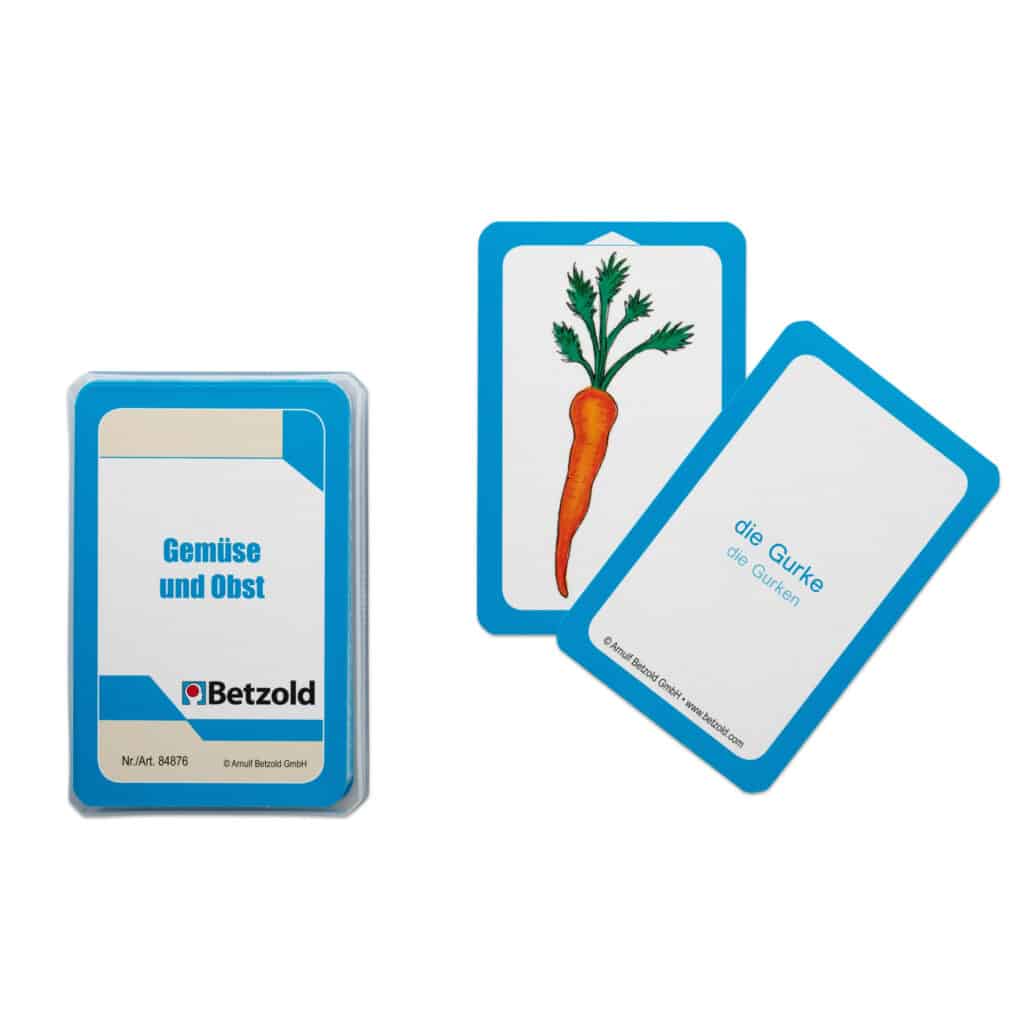 Gemüse und Obst - Karten für den Magischen Zylinder | Kigata